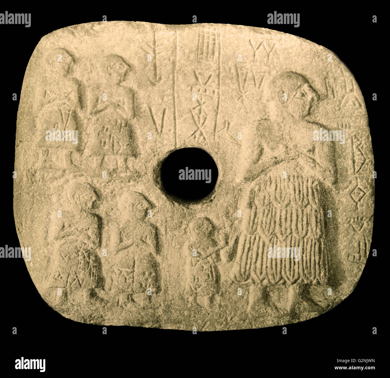 The sumerian ruler of lagash hi-res stock photography and images - Alamy