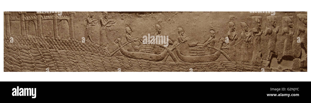 Assyrian boat hi-res stock photography and images - Alamy