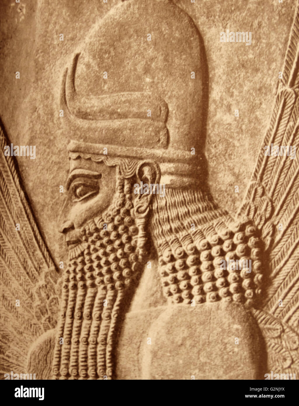 Winged Genius Mesopotamia High Resolution Stock Photography and Images ...