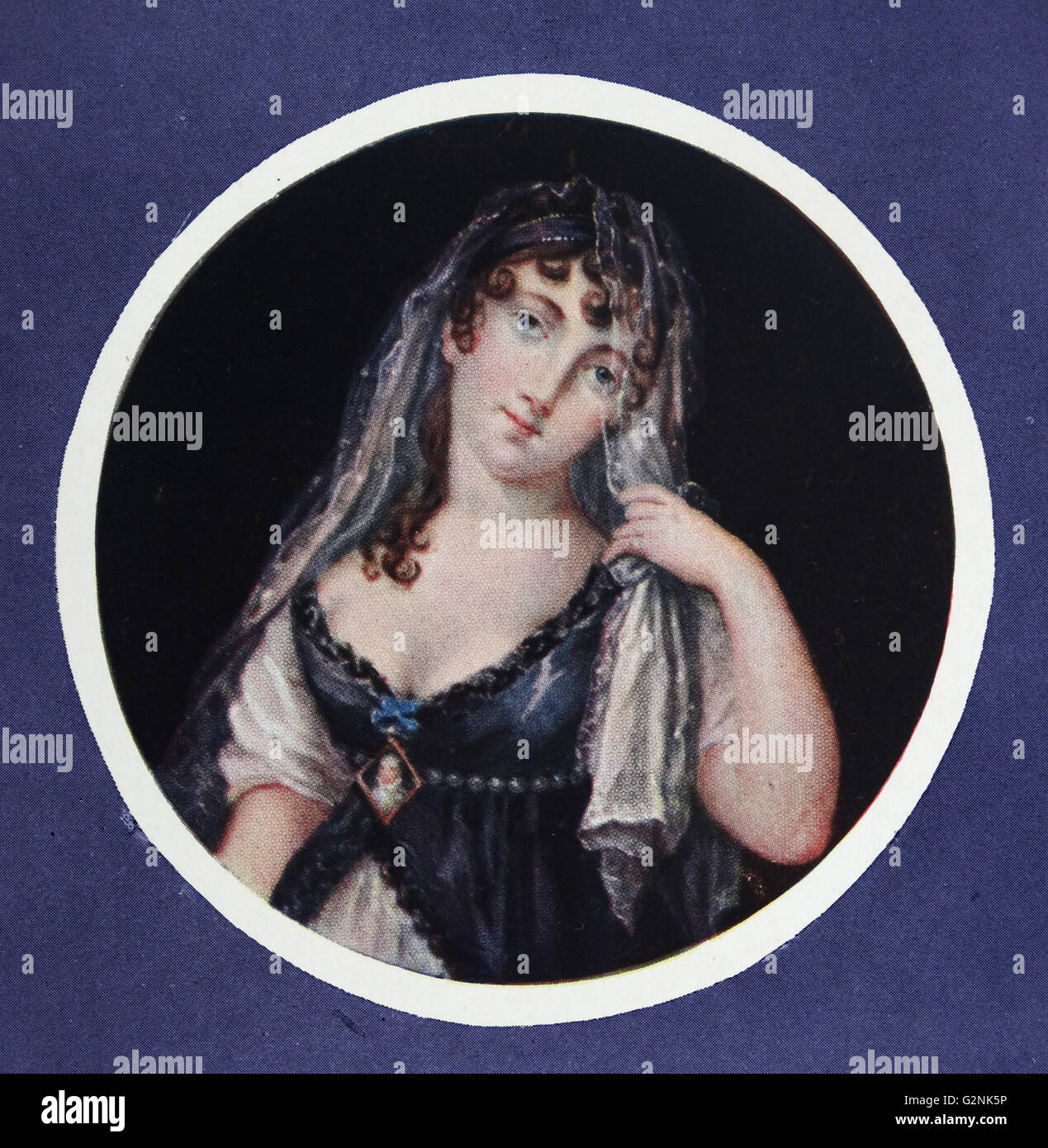 Madame Recamier (1777-1849) by J B Jacques Augustine (1759-1832), a ...