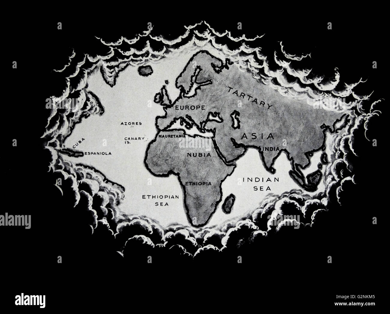 15th century world map hi-res stock photography and images - Alamy