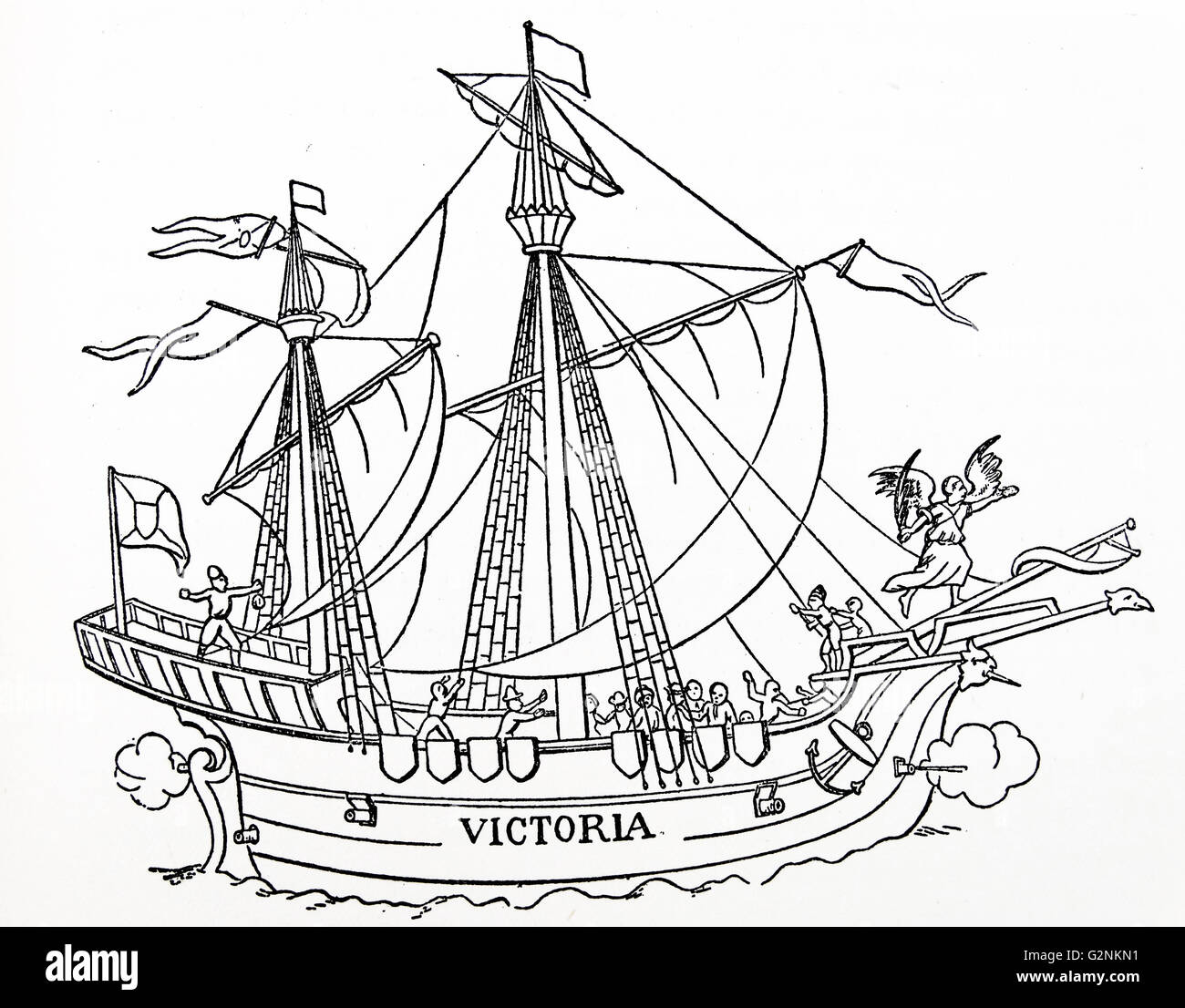 Magellan victoria ship hi-res stock photography and images - Alamy