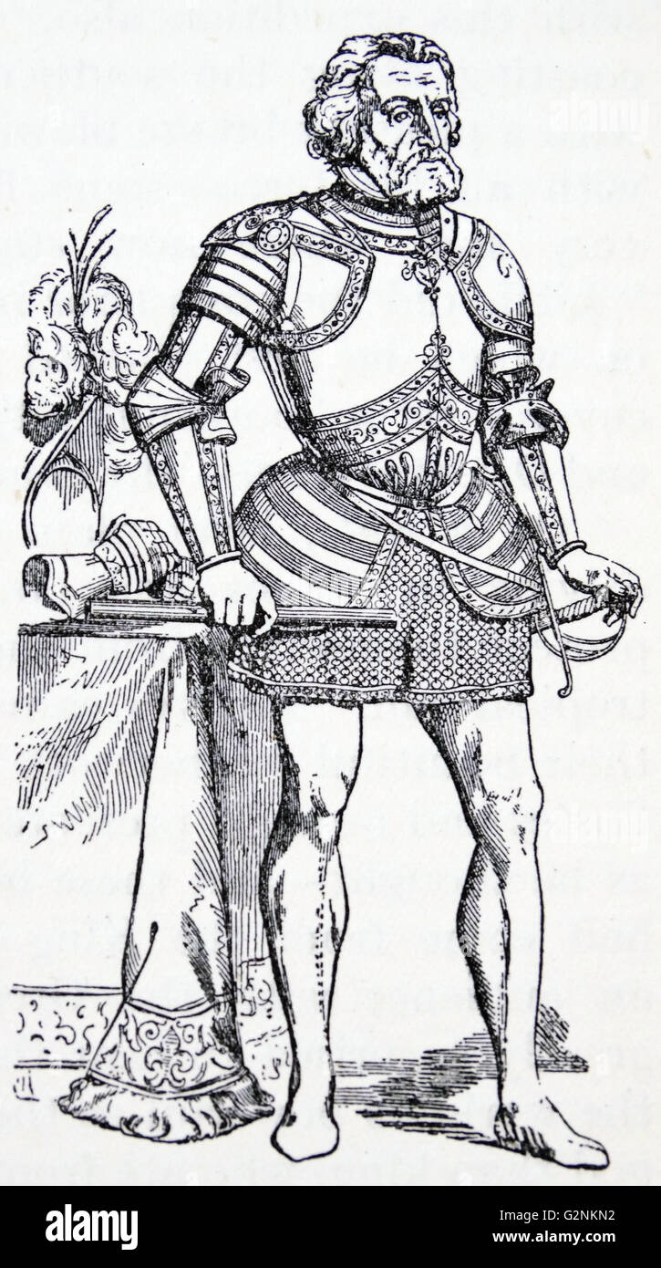 Hernando cortes and the aztec empire hi-res stock photography and ...