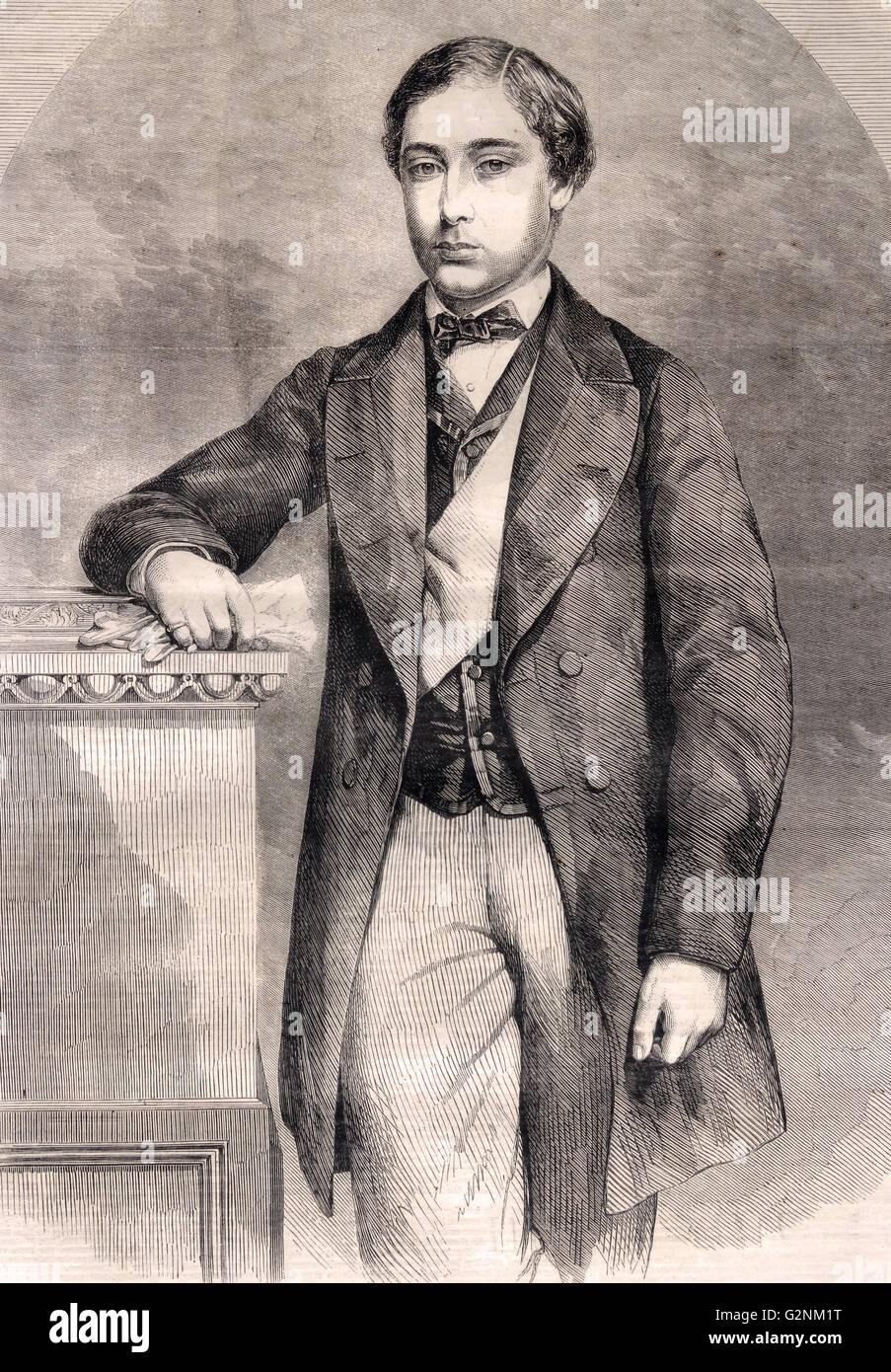 Prince Edward (Later King Edward VII of England) as Prince of Wales ...