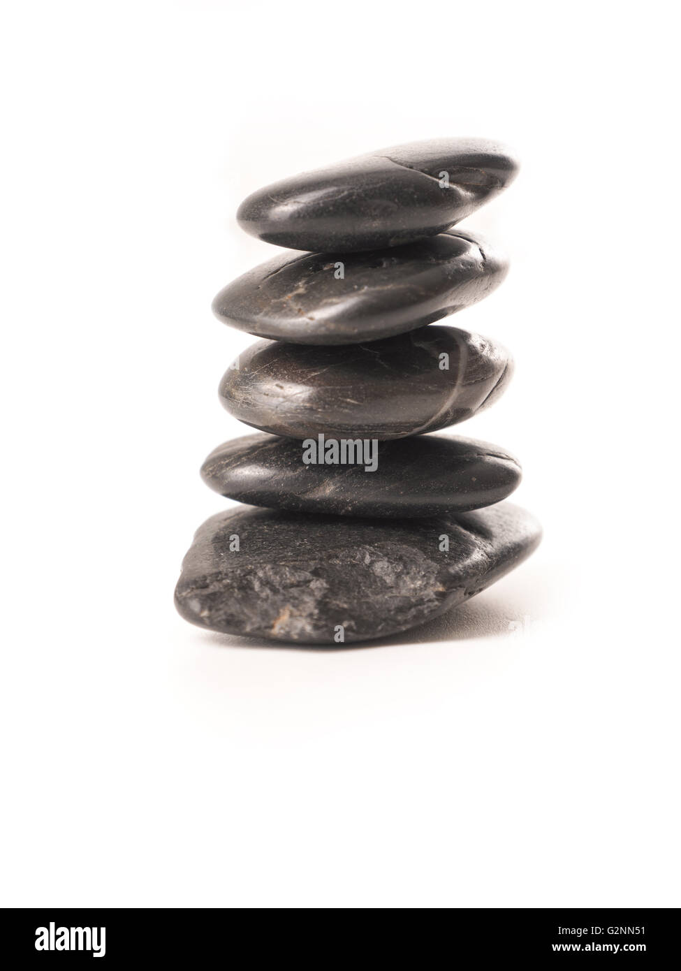 Stack black hot stones hi-res stock photography and images - Alamy