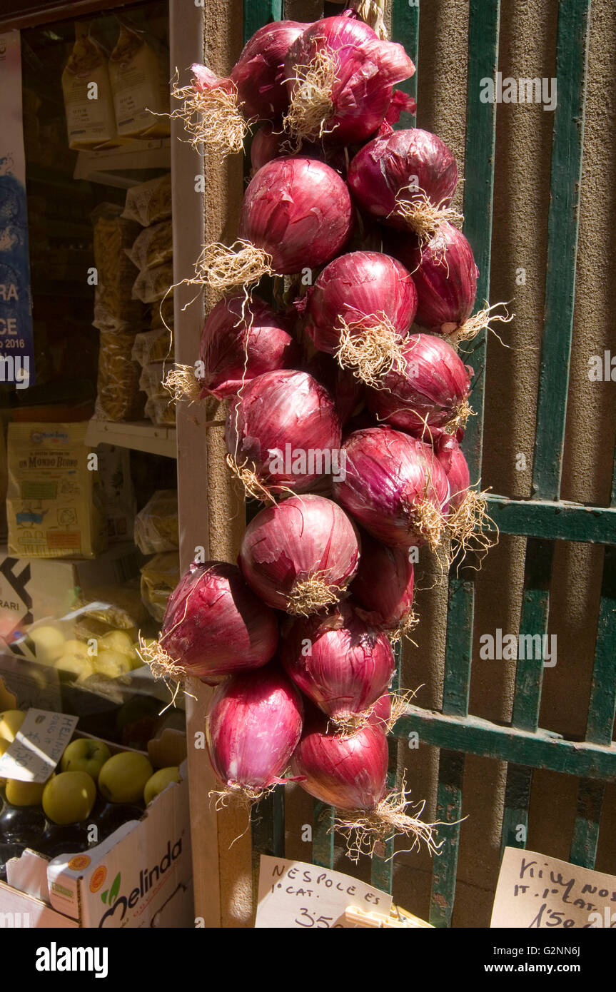 Onion strings hi-res stock photography and images - Alamy