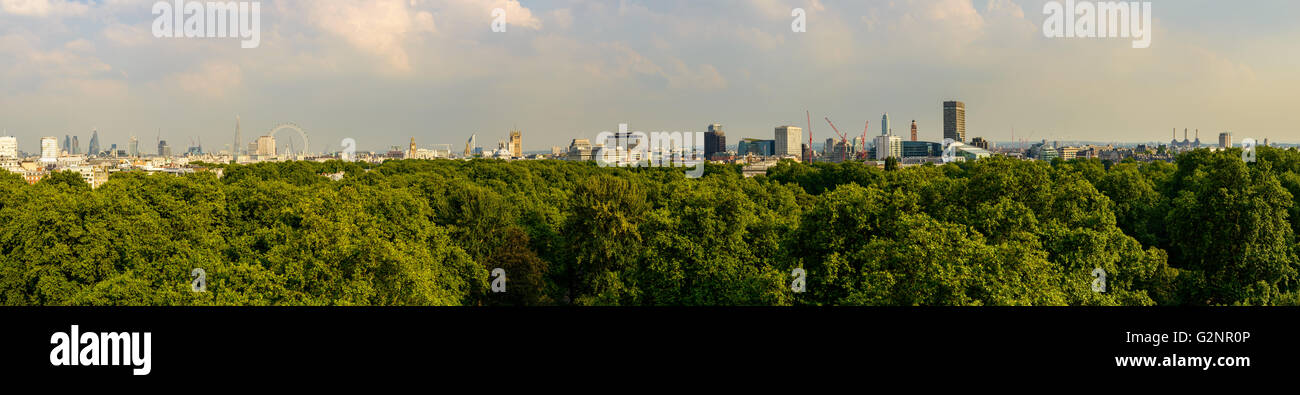 British skyline panorama hi-res stock photography and images - Alamy