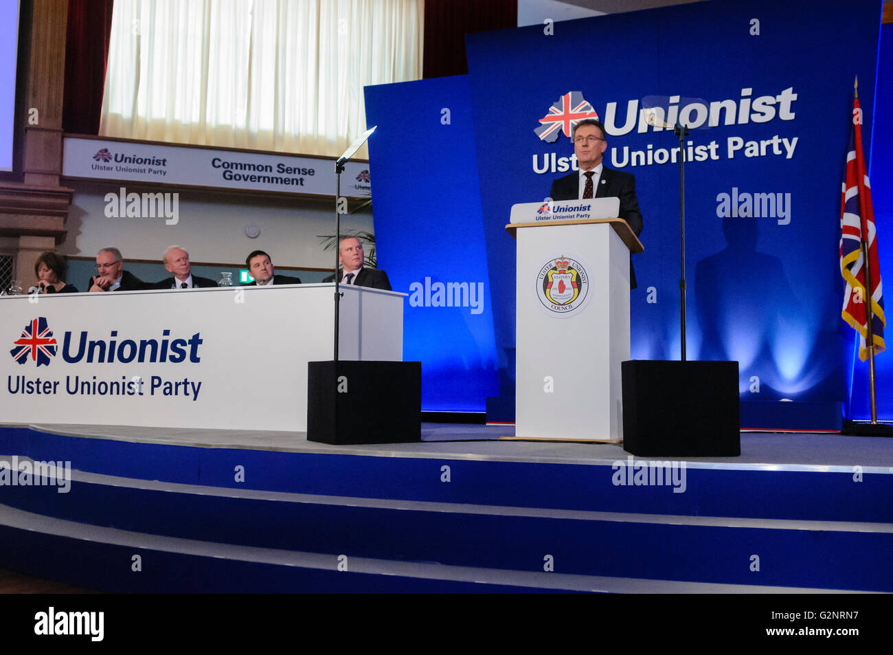 Uup leader mike nesbitt hi-res stock photography and images - Alamy