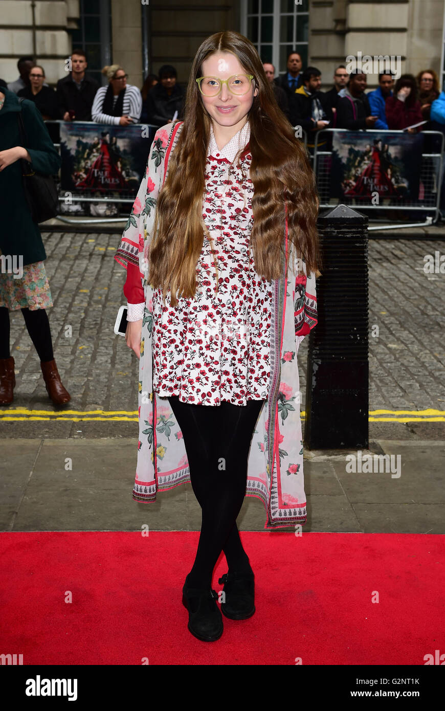 Jessie Cave attending the UK premiere of 'Tale Of Tales' held at the ...