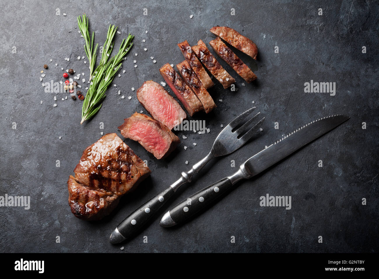 Top view on grilled hi-res stock photography and images - Alamy