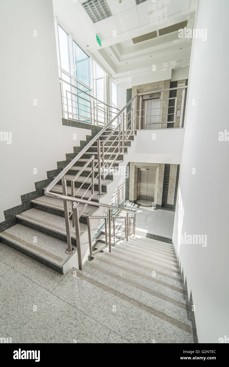 Stairs elevator hi-res stock photography and images - Alamy