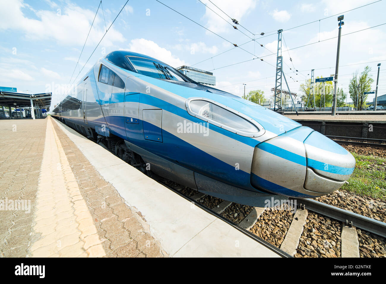 Modern train hi-res stock photography and images - Alamy