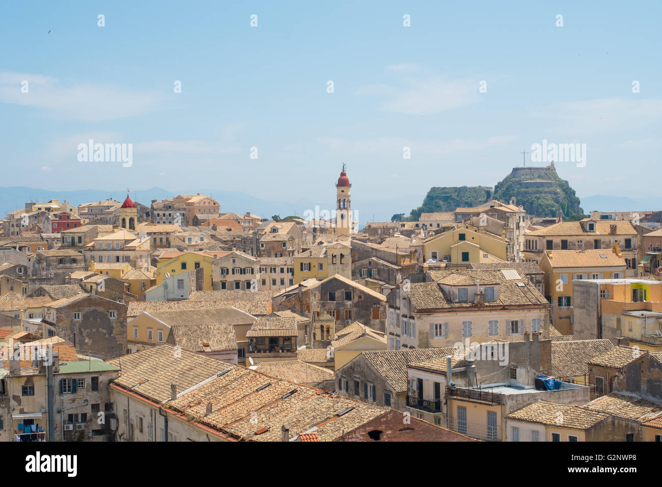 Corfu Town, Corfu Island Stock Photo - Alamy