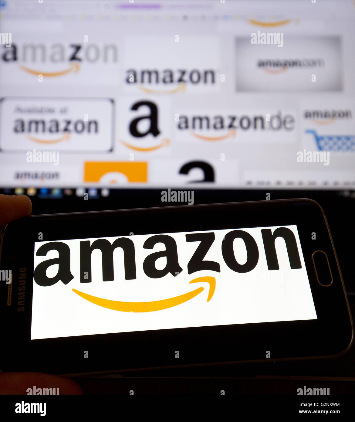 Buy online logo hi-res stock photography and images - Alamy