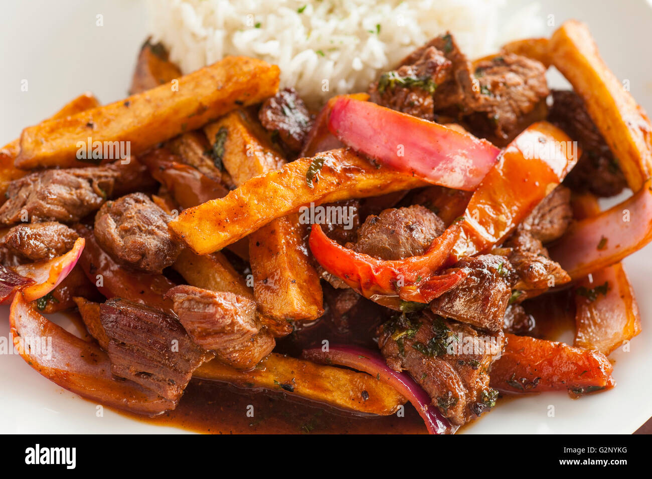 Lomo Saltado Gourmet Recipe
