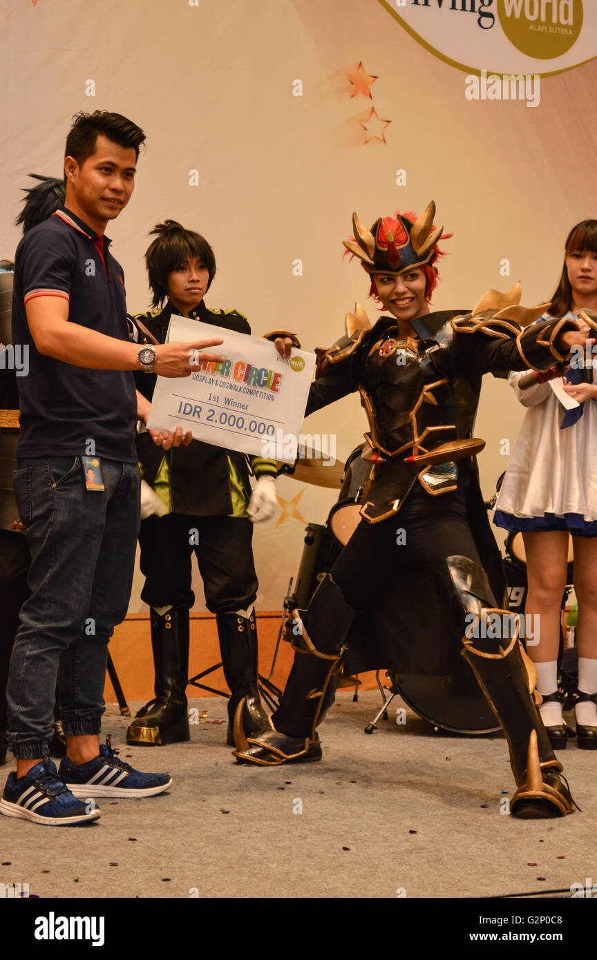 Winner cosplay competition in living world mall alam sutera, Tangerang ...