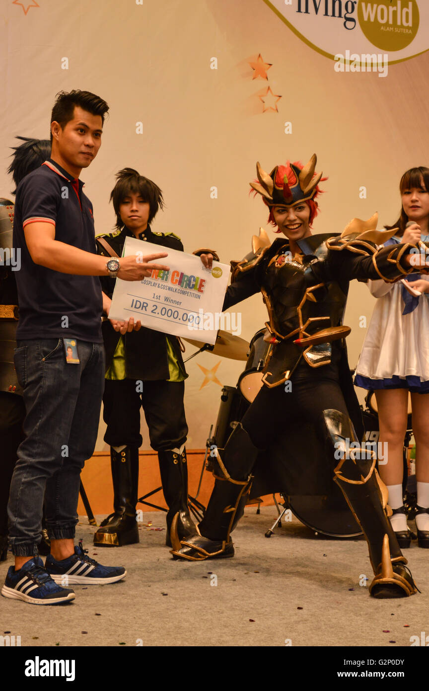 Winner cosplay competition in living world mall alam sutera, Tangerang ...