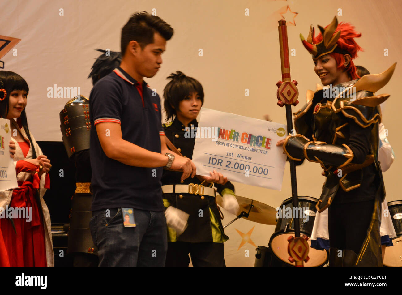 Winner cosplay competition in living world mall alam sutera, Tangerang ...