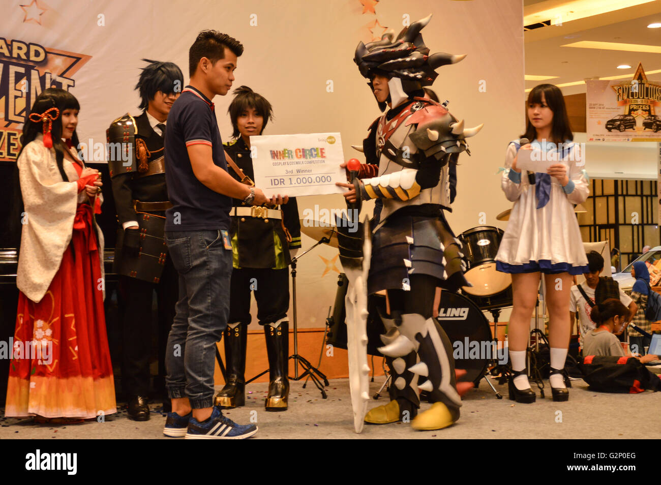 Winner cosplay competition in living world mall alam sutera, Tangerang ...