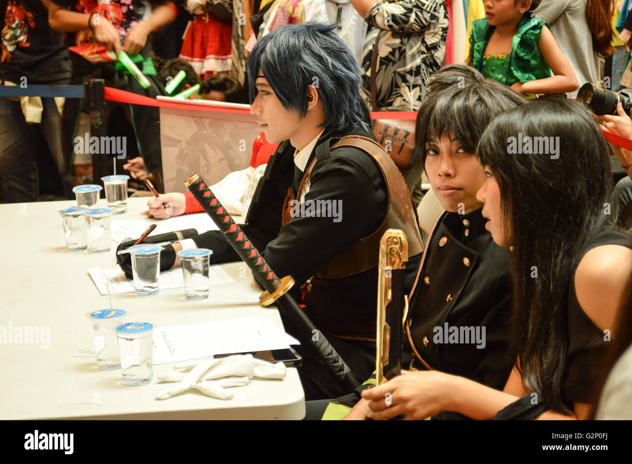 Judges cosplay competition in living world mall, Tangerang, Indonesia ...