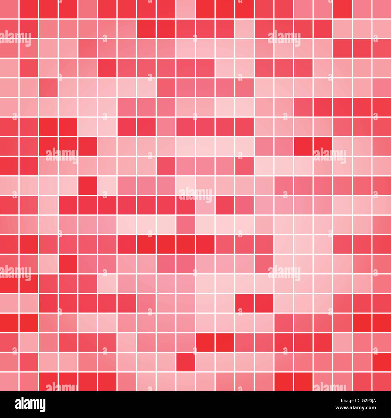 Red tile mosaic hi-res stock photography and images - Alamy