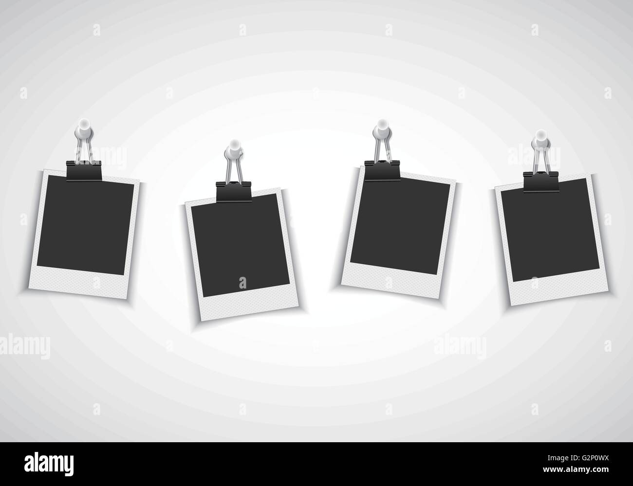 Vintage photo frames retro Stock Vector Images - Alamy