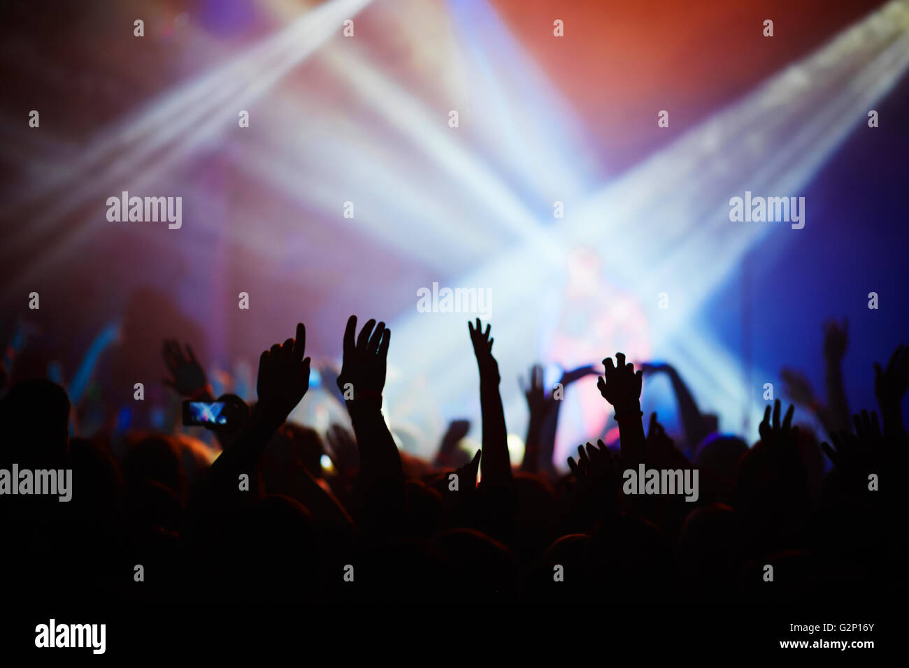 Concert fans musician hi-res stock photography and images - Alamy