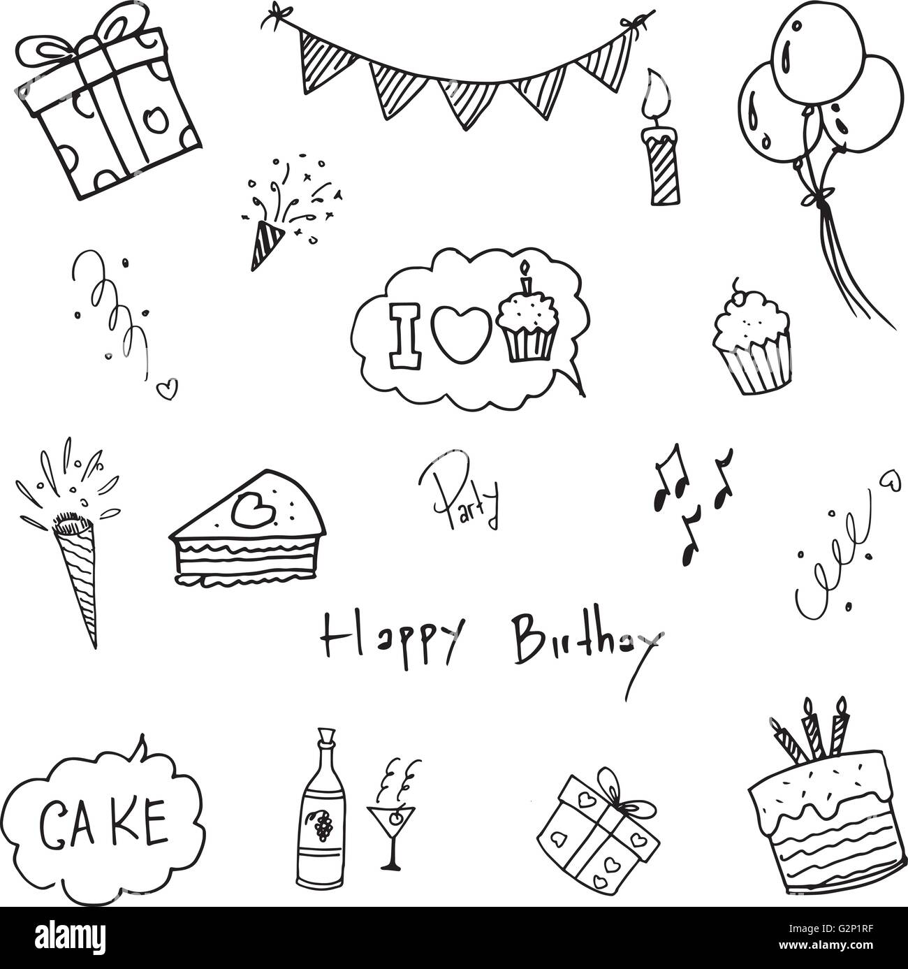 Birthday toy Black and White Stock Photos & Images - Alamy