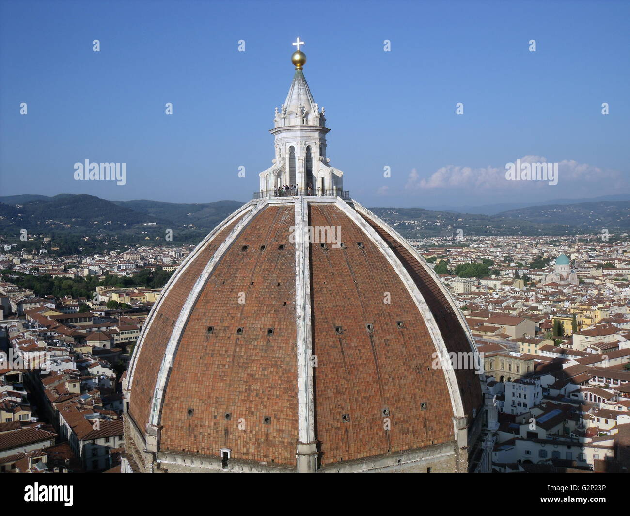 The dome from the Basilica di Santa Maria del Fiore, more commonly ...