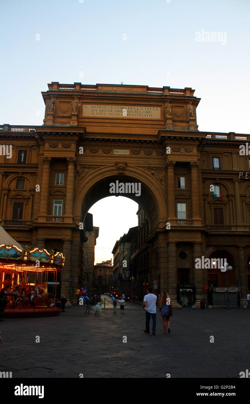 Triumphal arch florence hi-res stock photography and images - Alamy