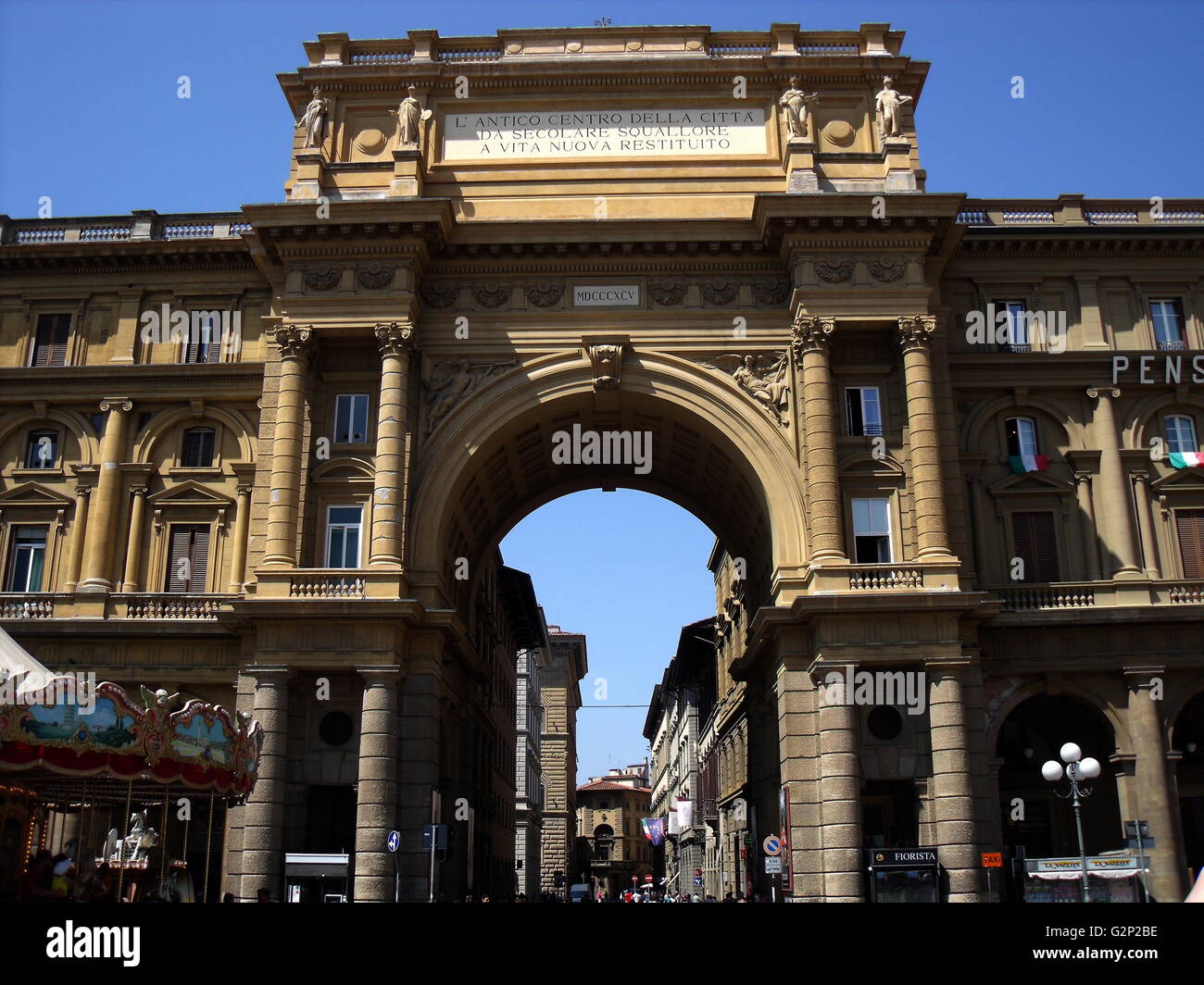 The arch of triumph florence hi-res stock photography and images - Alamy