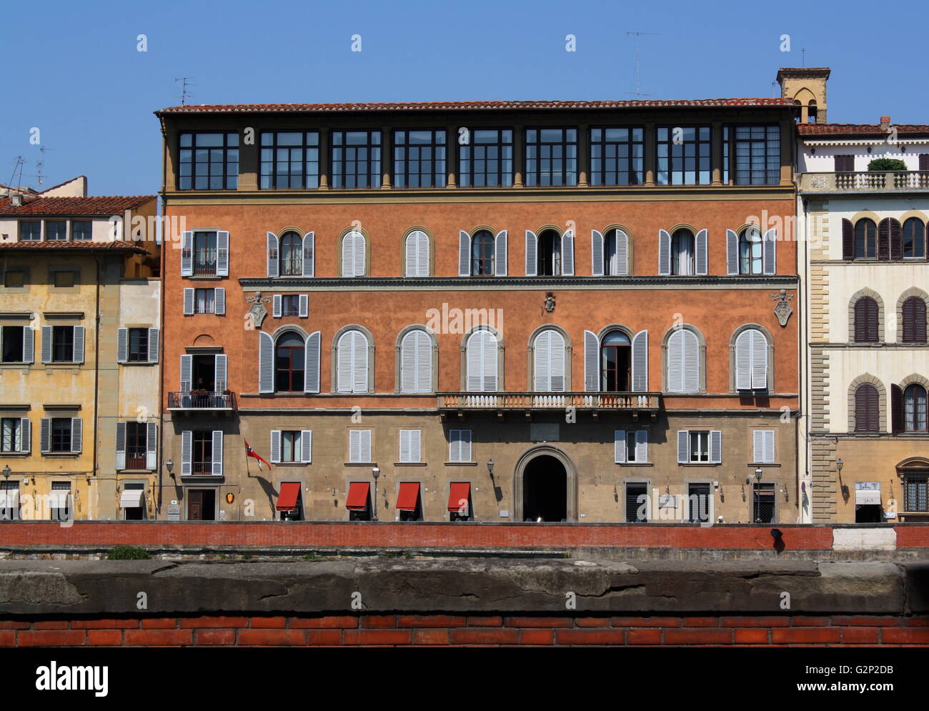 Architectural street detail from Florence, Italy Stock Photo - Alamy