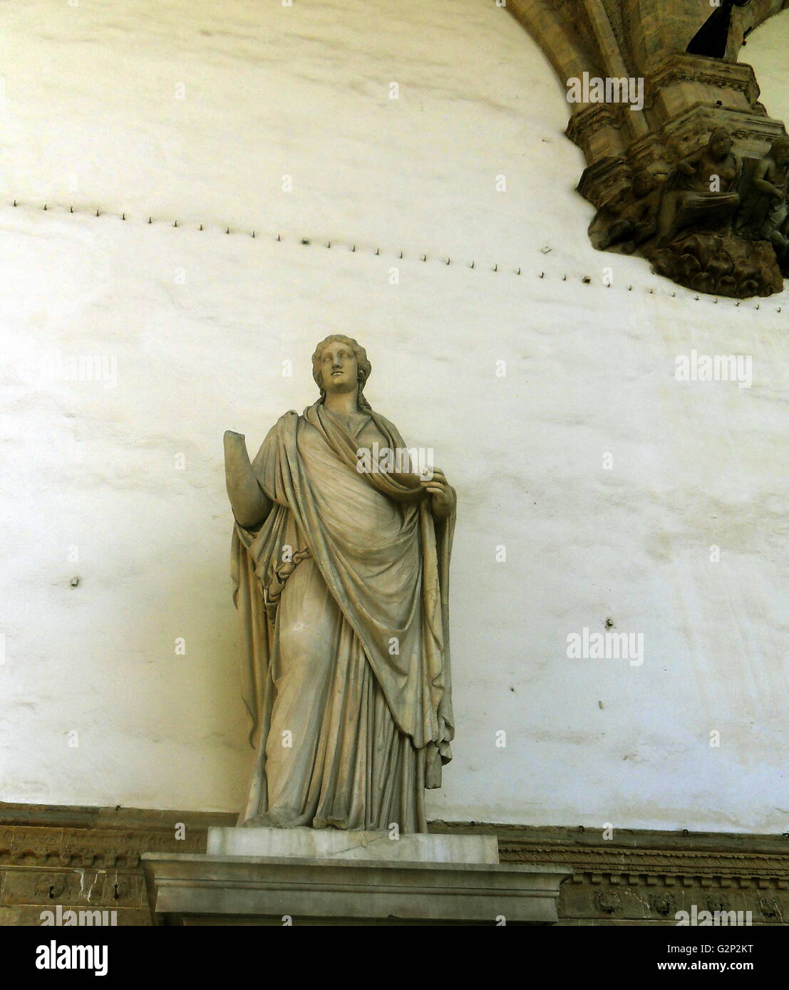Roman marble sculpture of woman 'Sabine' from the era of Trajan. Early ...