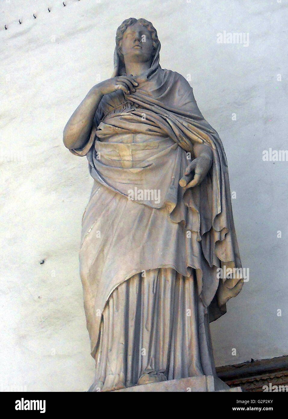 Roman marble sculpture of woman 'Sabine' from the era of Trajan. Early ...