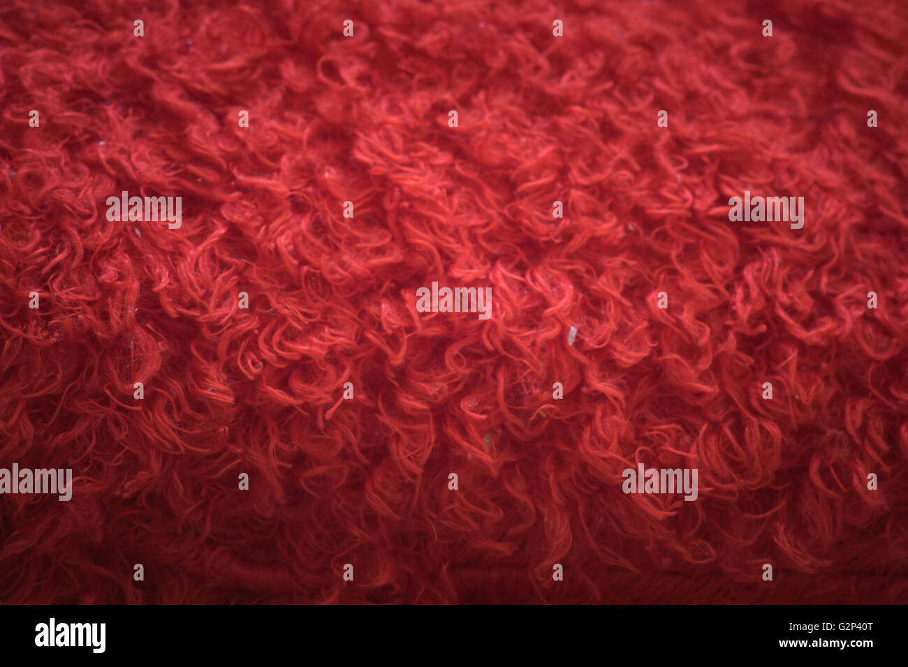 Soft red Fur Background Texture for Furniture Material Stock Photo - Alamy