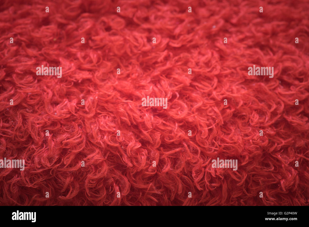 Soft red Fur Background Texture for Furniture Material Stock Photo - Alamy