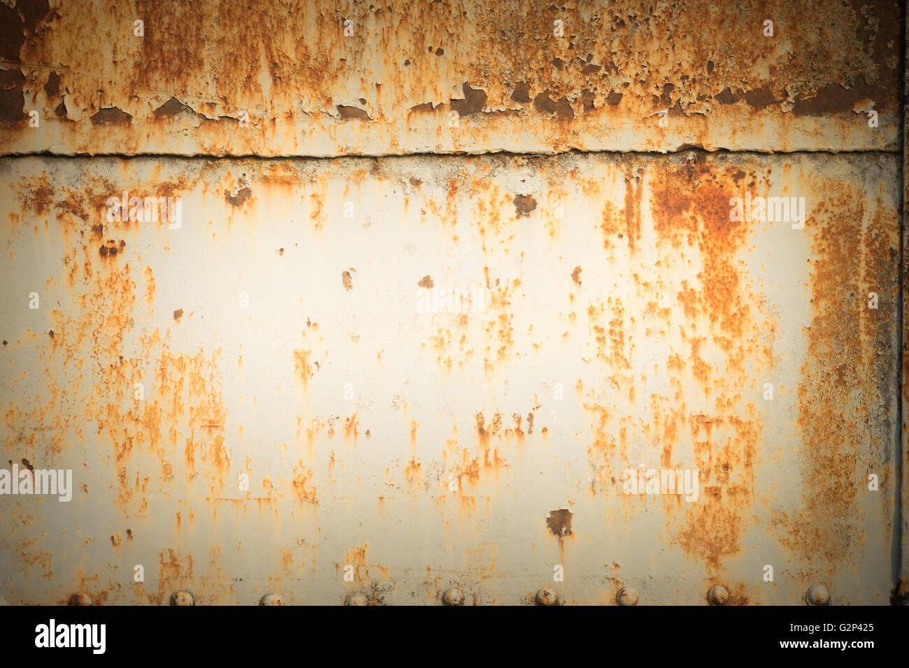 weathered steel texture and wall background. For product display and ...