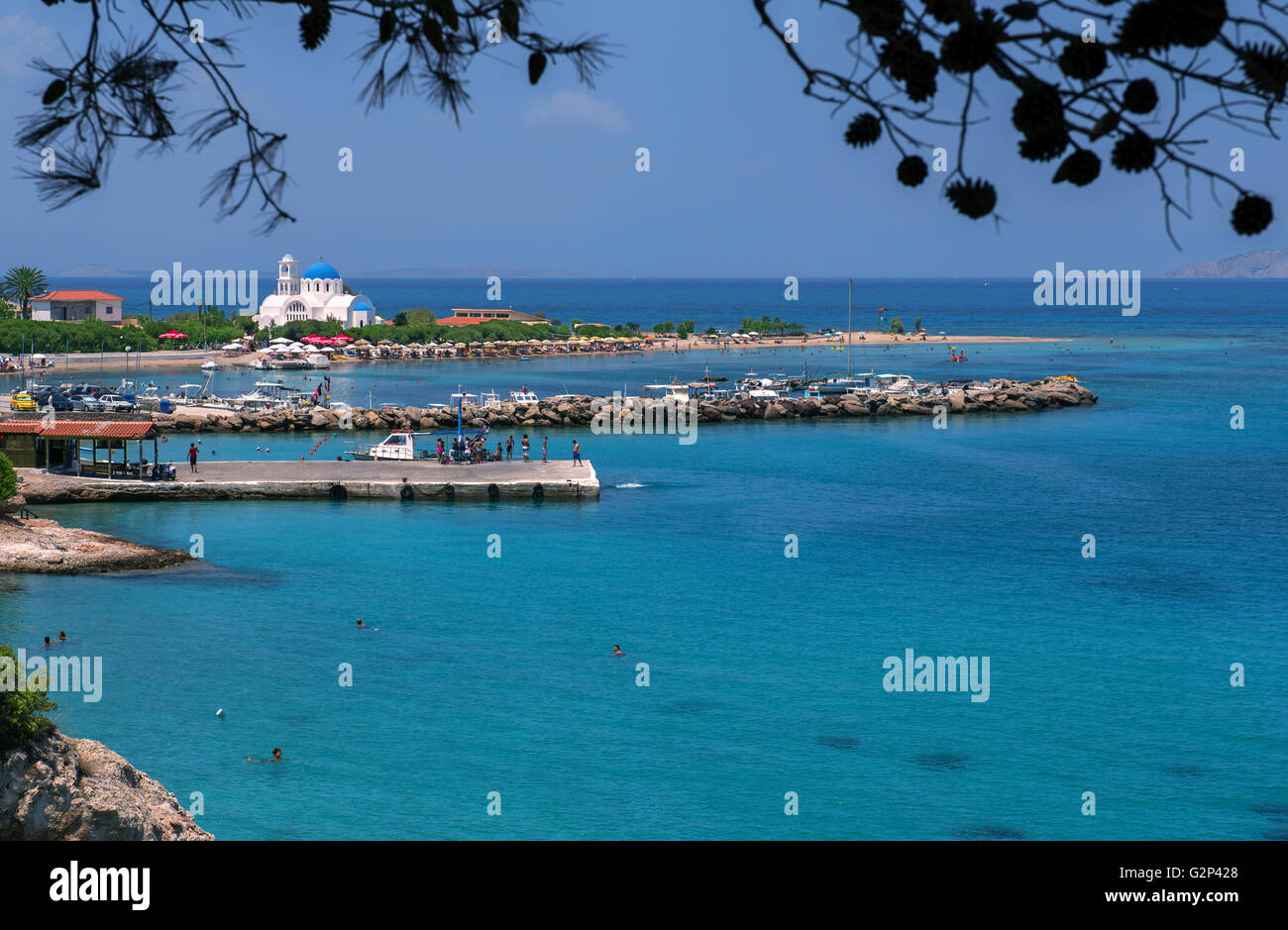 Piraeus port greek orthodox church hi-res stock photography and images ...