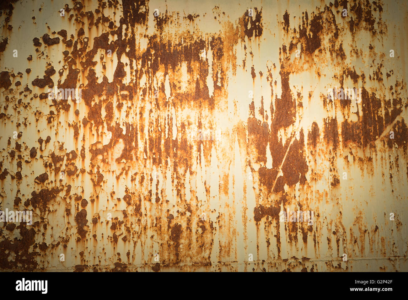 weathered steel texture and wall background. For product display and ...