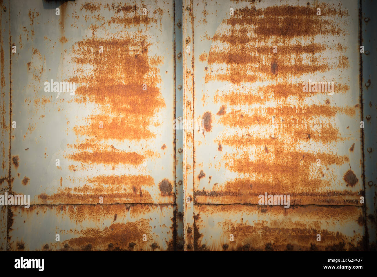 weathered steel texture and wall background. For product display and ...