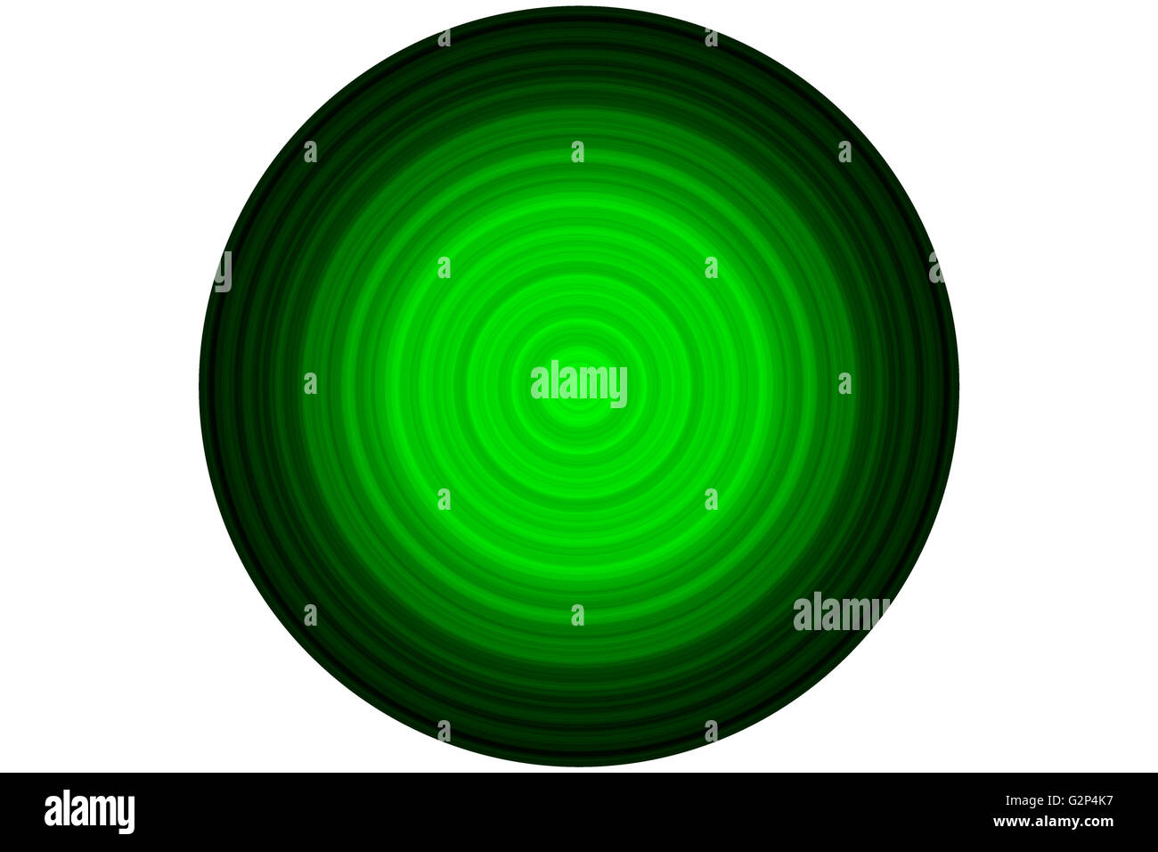 Abstract green circular shape Stock Photo - Alamy