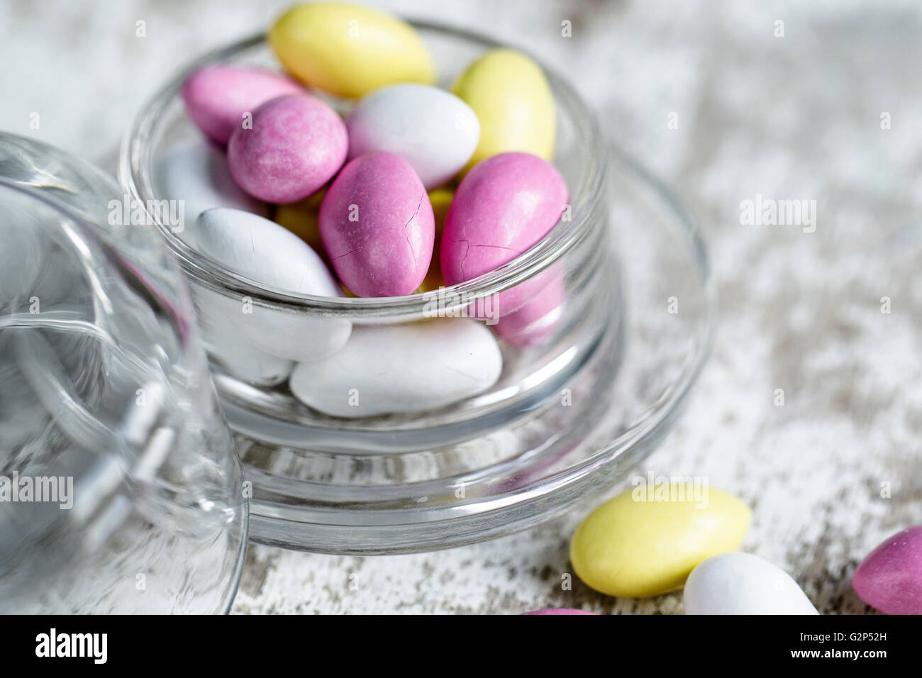 Pink sugar candy hi-res stock photography and images - Alamy