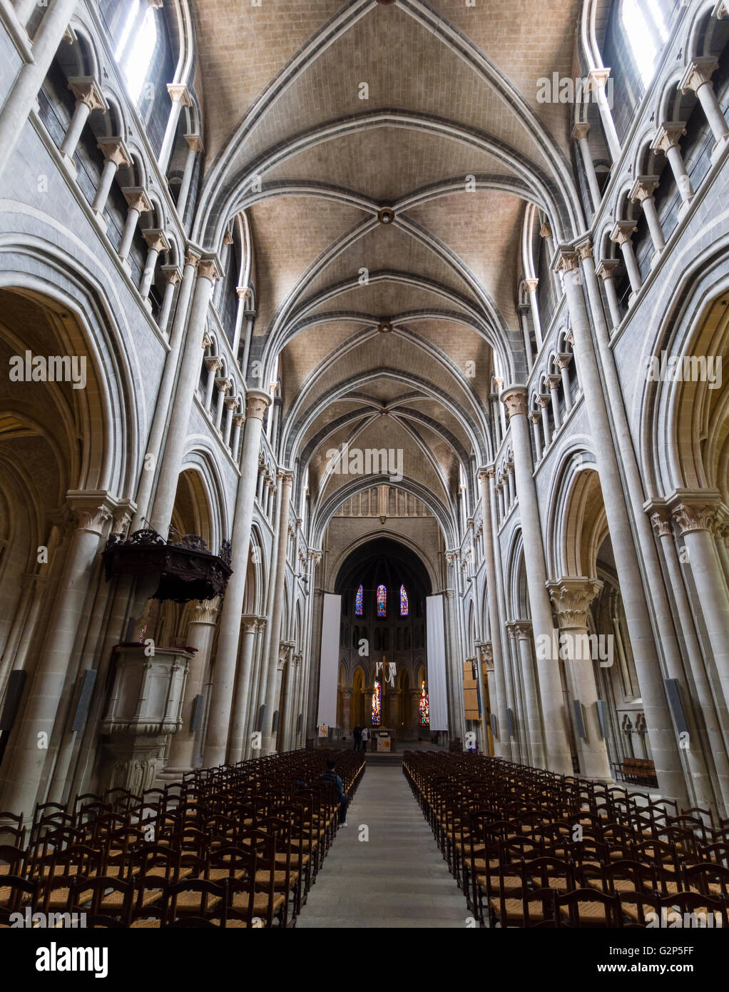 Lausanne view notre dame hi-res stock photography and images - Alamy