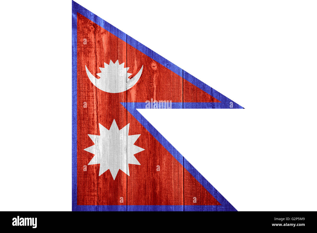 Nepal flag hi-res stock photography and images - Alamy