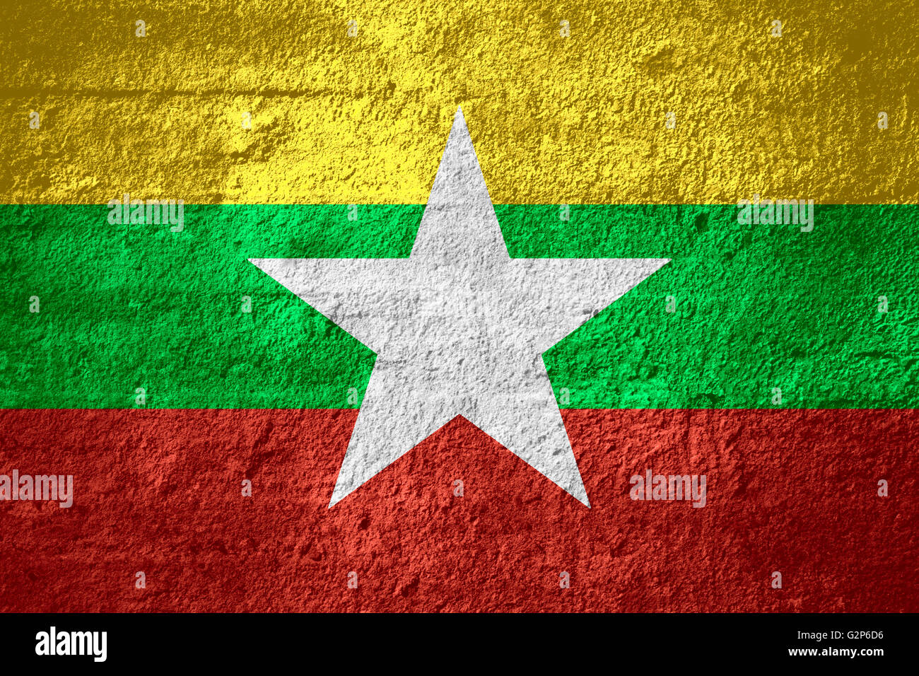 Myanmar flag hi-res stock photography and images - Alamy
