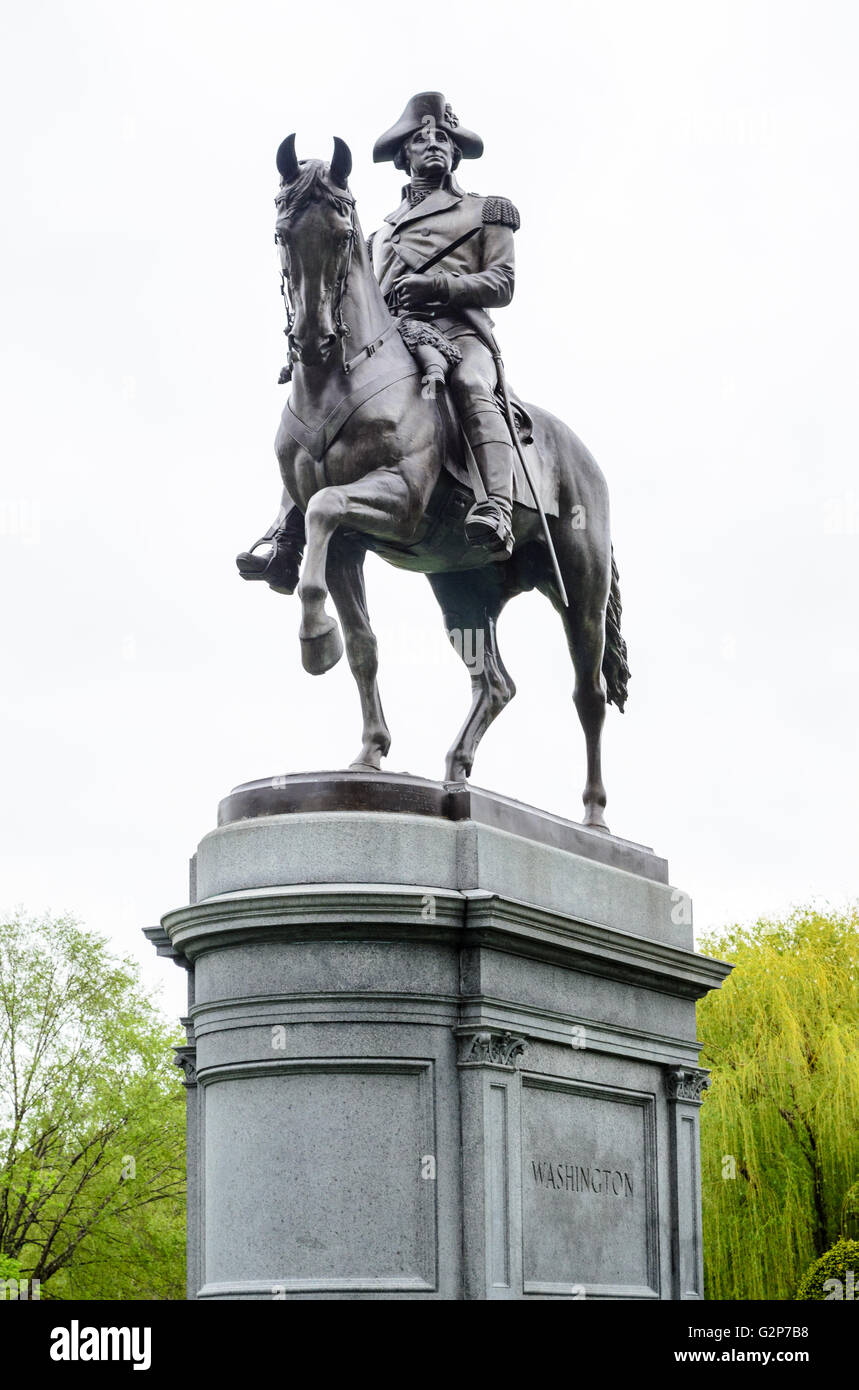 Boston common public gardens hi-res stock photography and images - Alamy