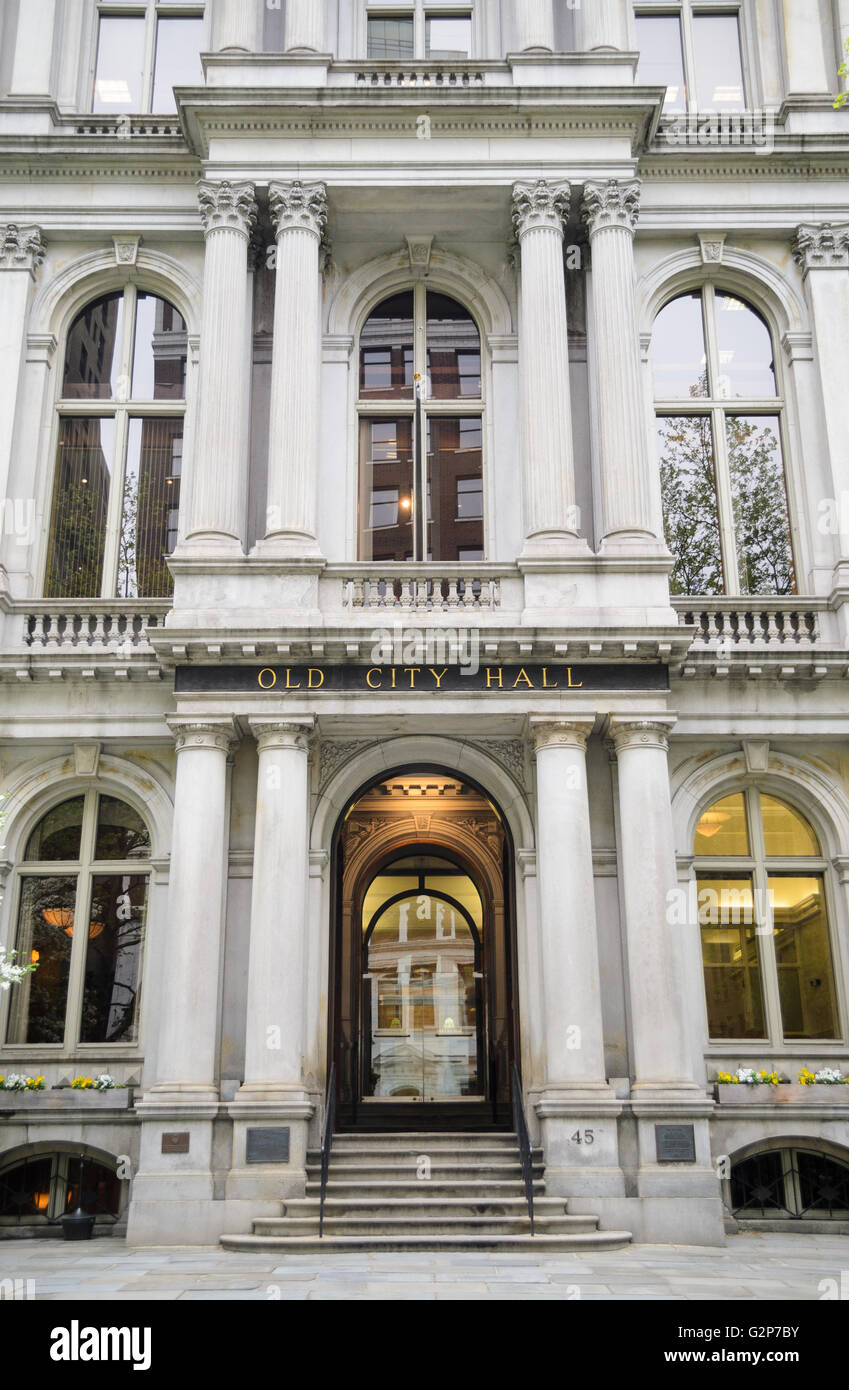Old City Hall Stock Photo - Alamy