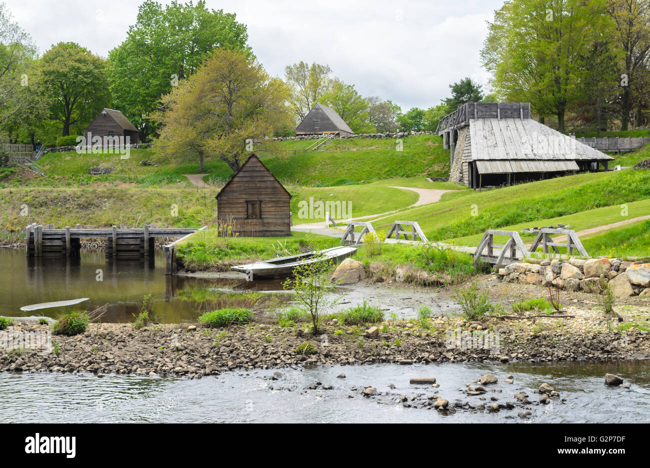Saugus Iron Works National Historic Site Stock Photo - Alamy
