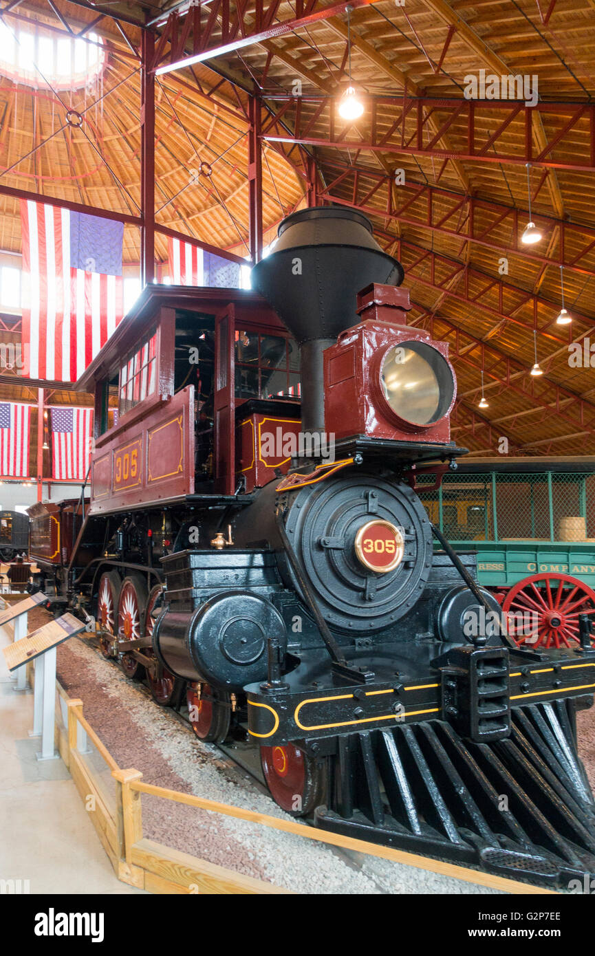 B & O railroad museum in Baltimore Maryland MD Stock Photo - Alamy
