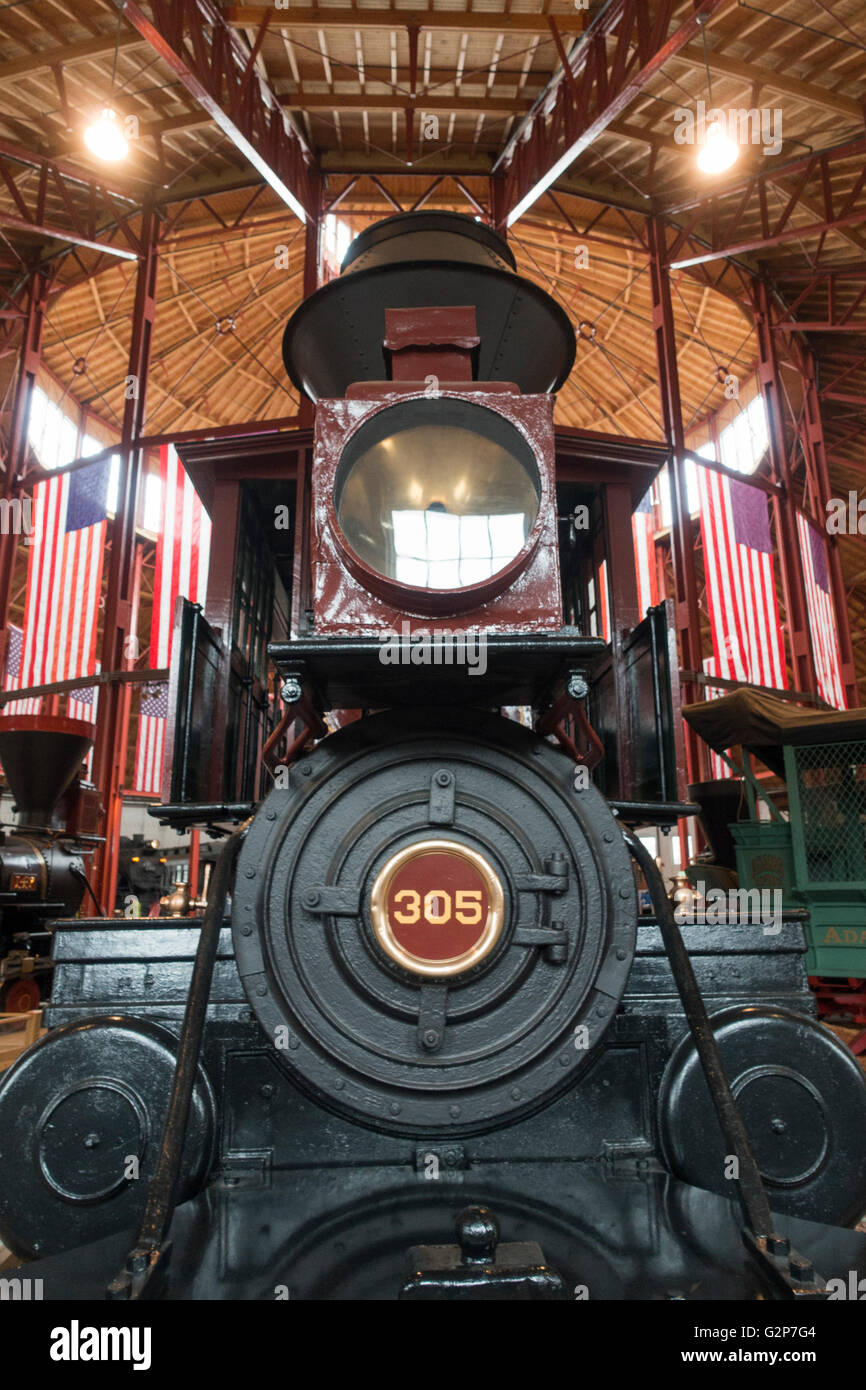 B & O railroad museum in Baltimore Maryland MD Stock Photo - Alamy